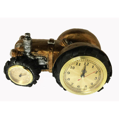 Creative Motion Tractor Wall Clock & Reviews | Wayfair