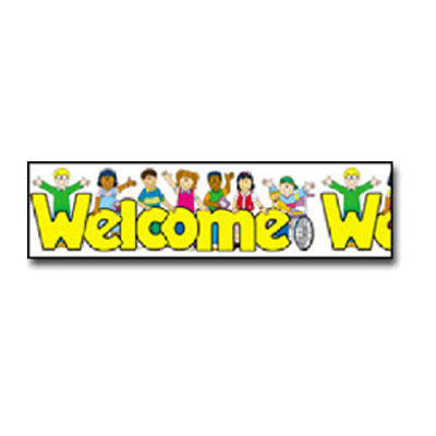 Carson Dellosa Publications Welcome Kids Classroom Border | Wayfair
