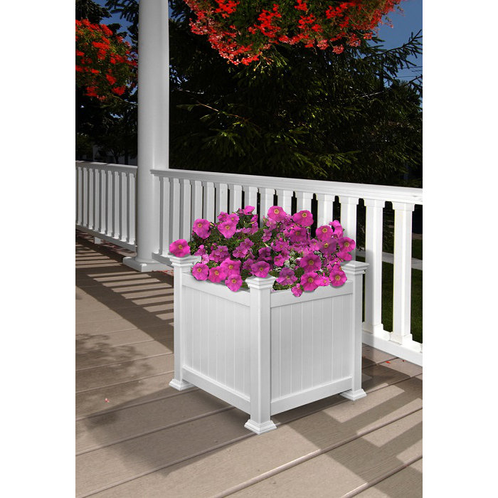 New England Arbors Eden Square Planter Box & Reviews | Wayfair New England Arbors Eden Square Planter Box & Reviews | Wayfair