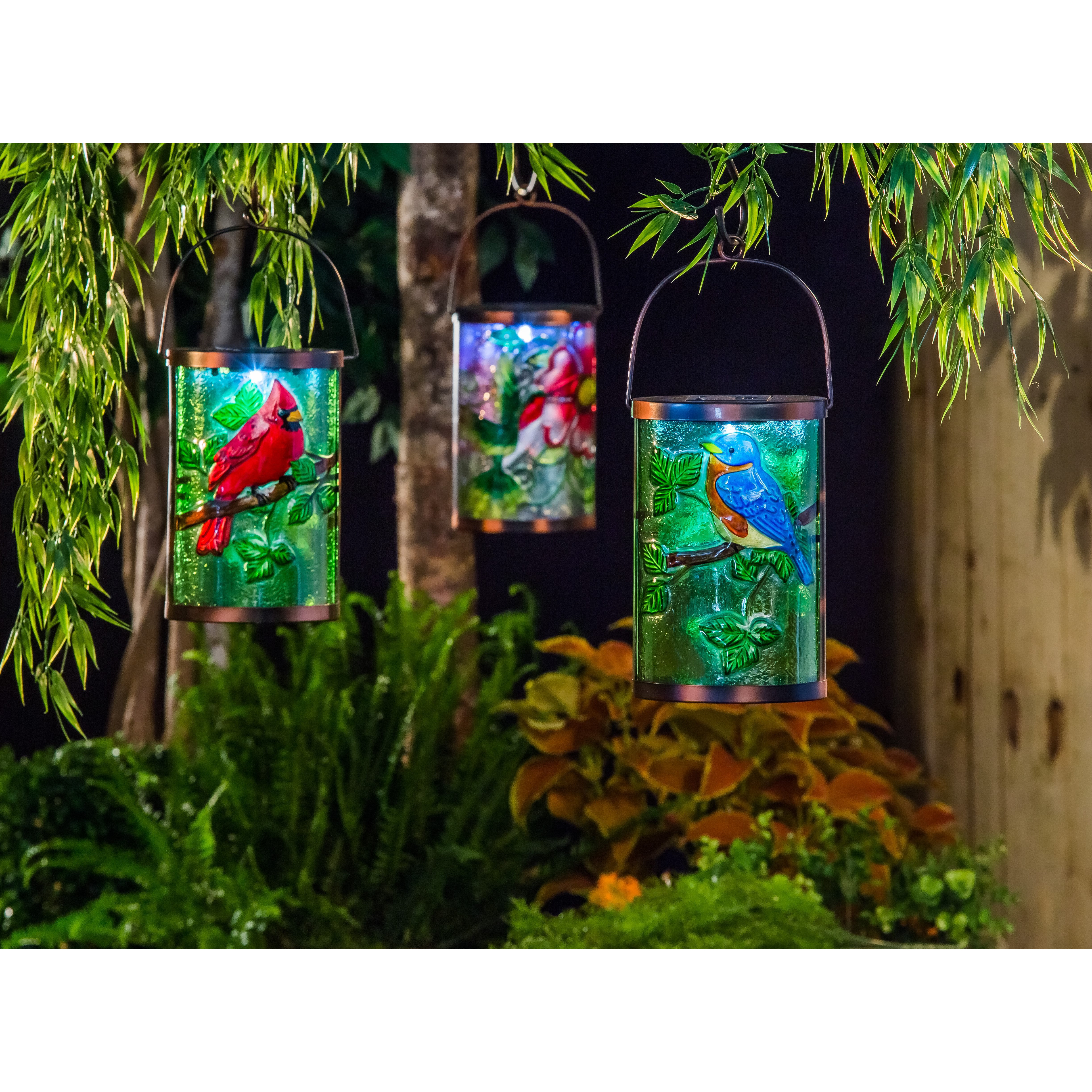Evergreen Enterprises, Inc Cardinal Solar Lantern & Reviews | Wayfair