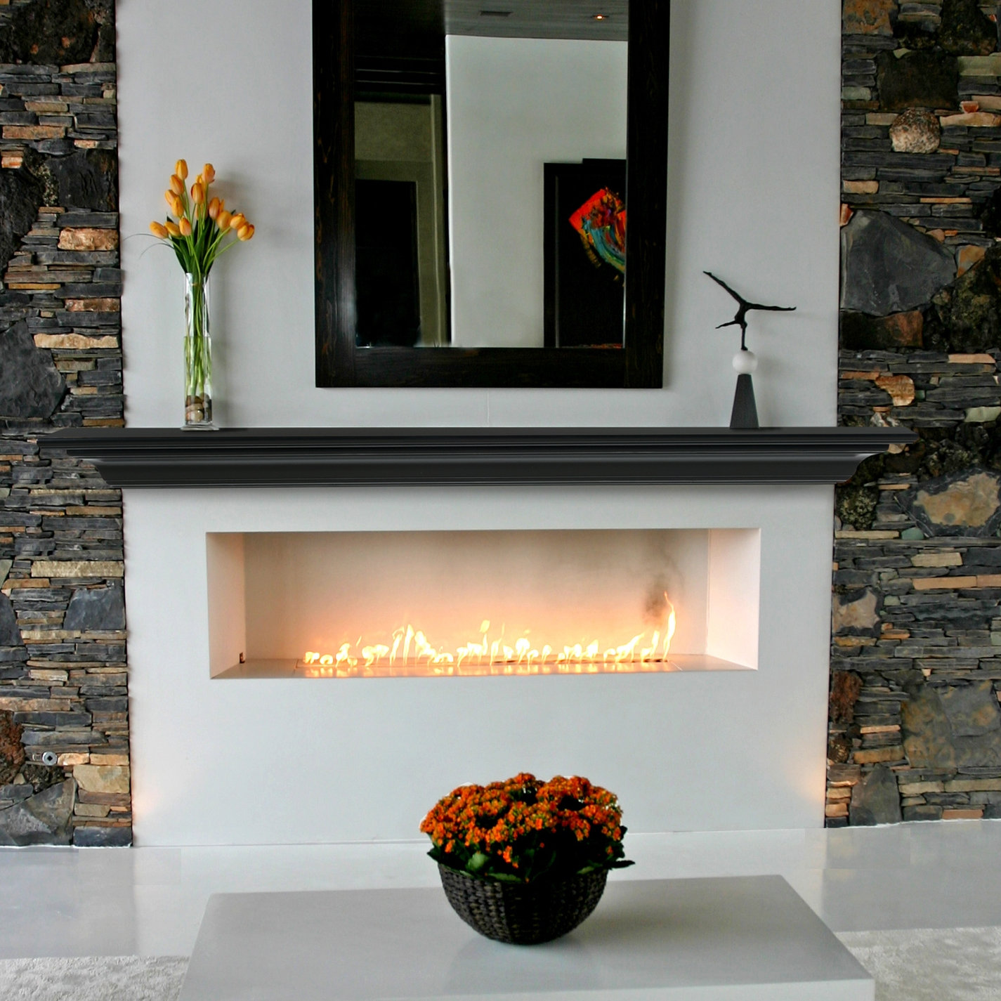 Pearl Mantels Crestwood Fireplace Mantel Shelf Reviews Wayfair