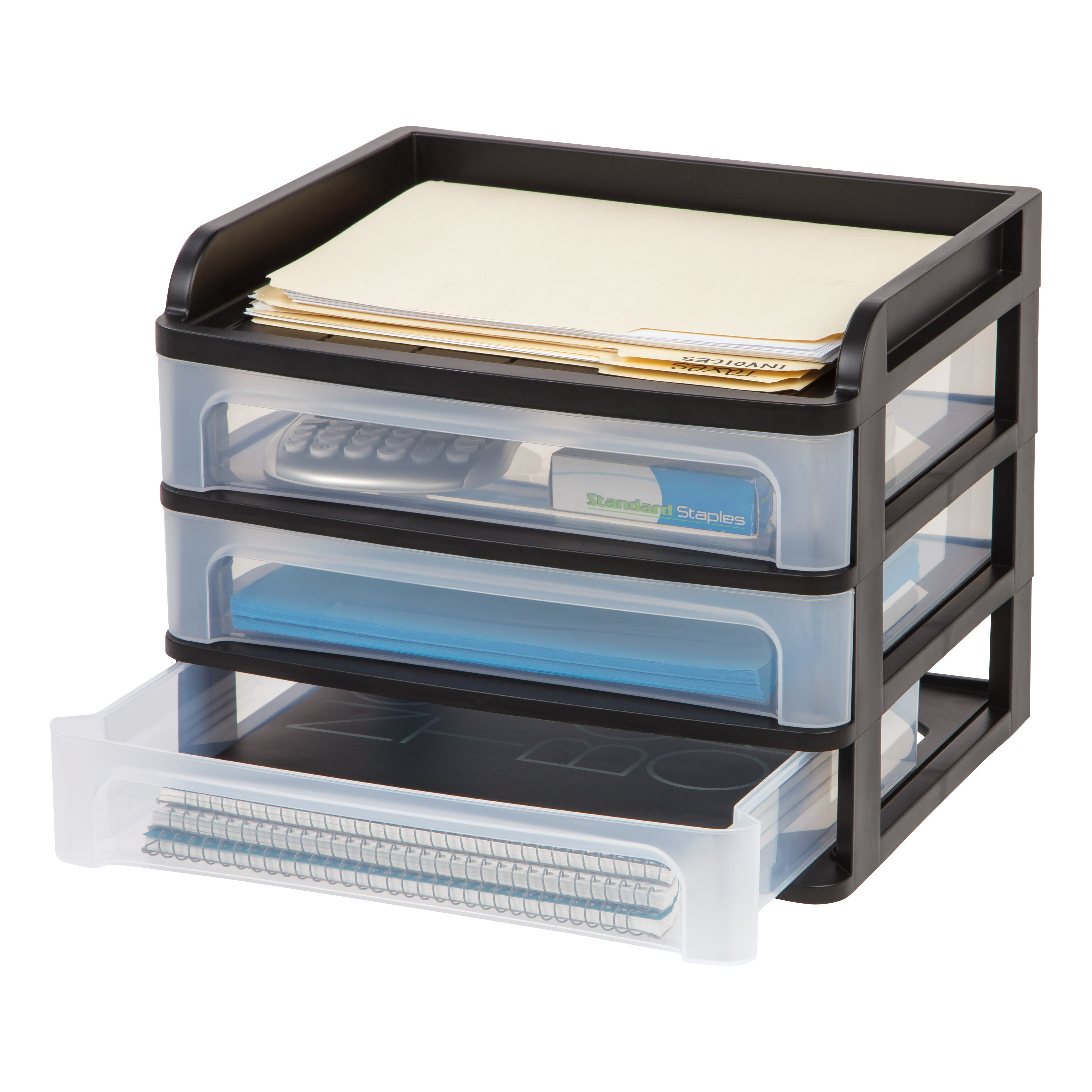 IRIS 3 Drawer Desktop Organizer & Reviews | Wayfair