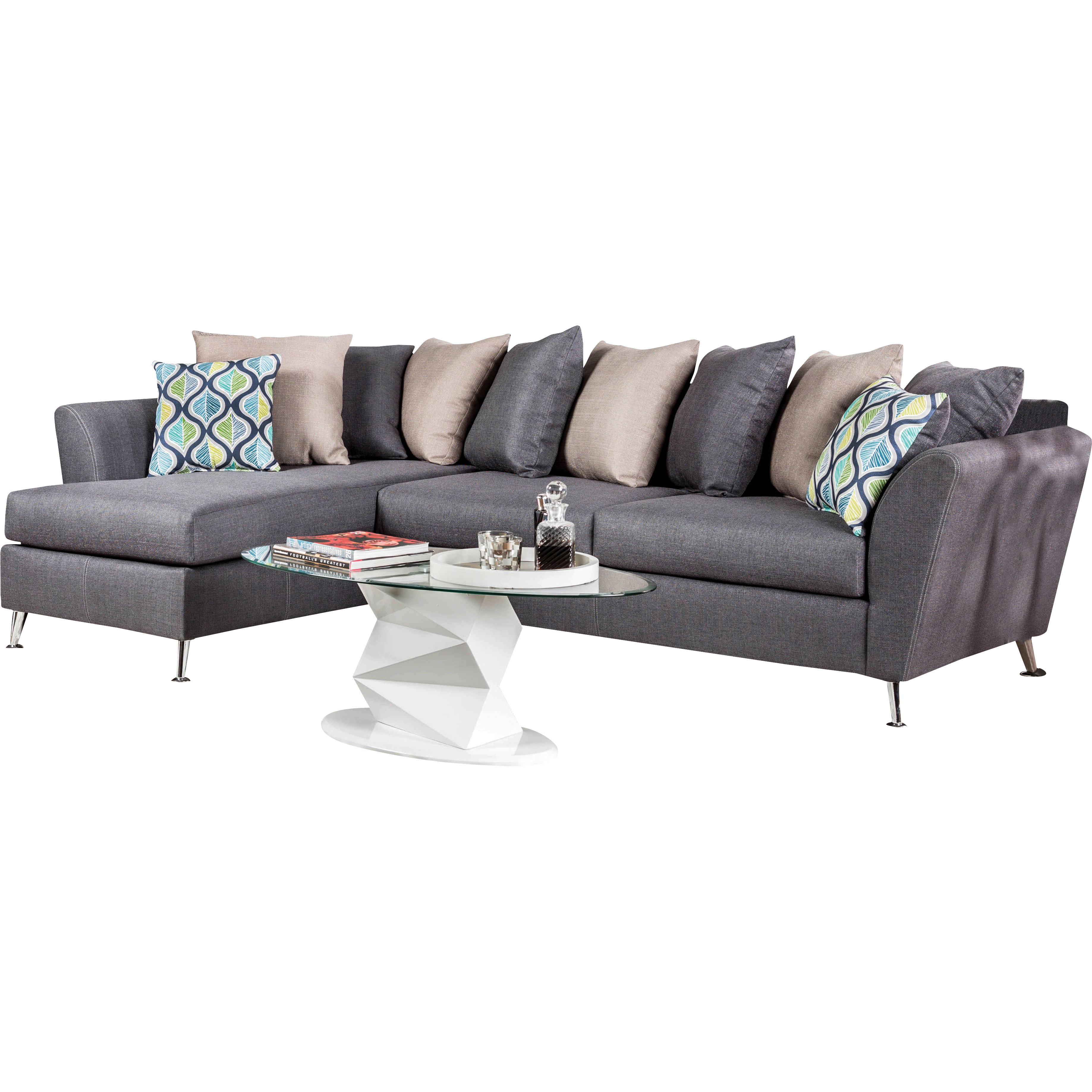 Brayden Studio Wolverton Left Hand Facing Sectional Wayfair