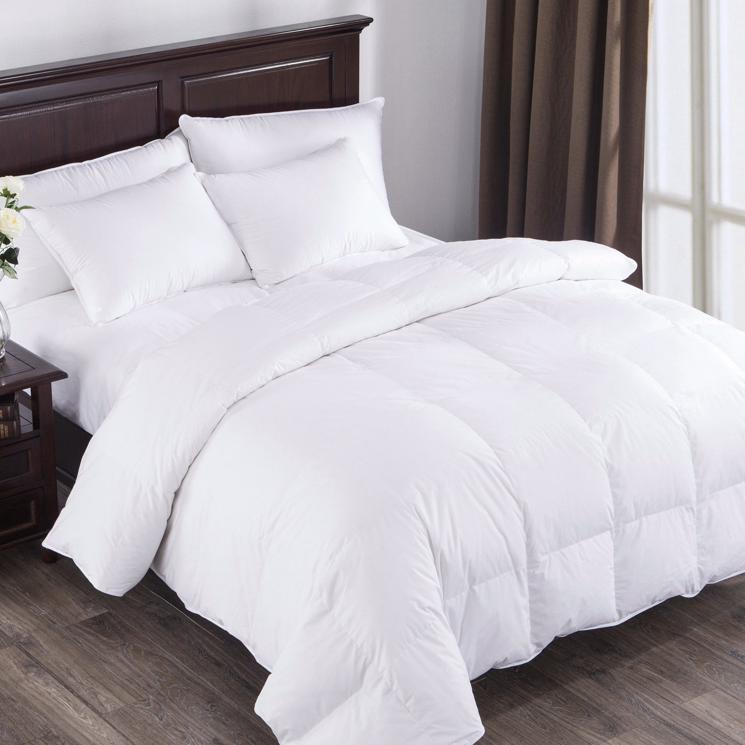 Puredown Super Down Comforter Duvet Insert Reviews Wayfair Puredown Super Down Comforter Duvet Insert Reviews Wayfair