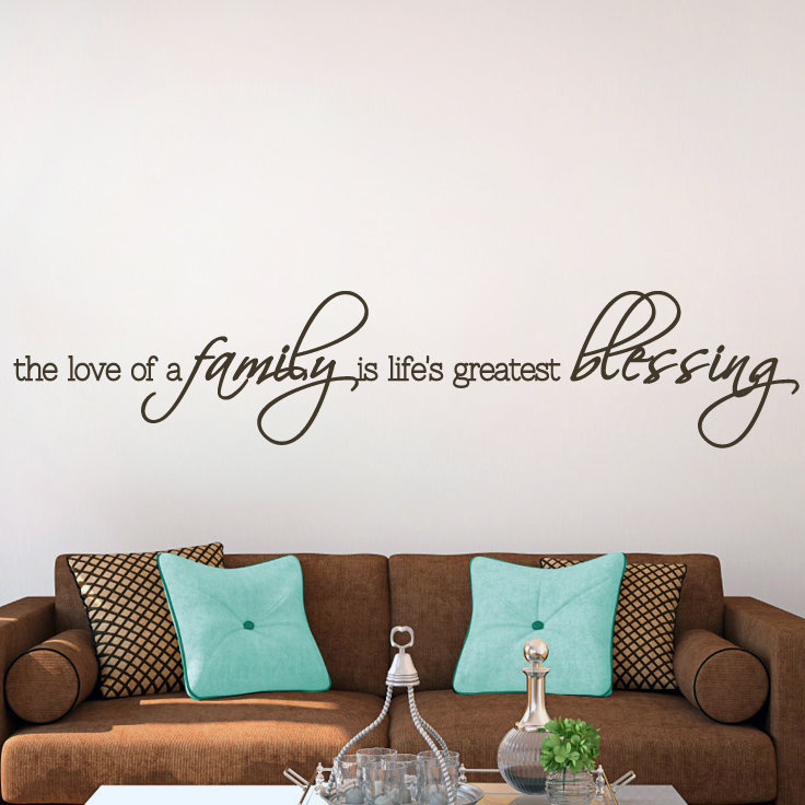 SweetumsWallDecals The Love Of A Family Wall Decal & Reviews | Wayfair