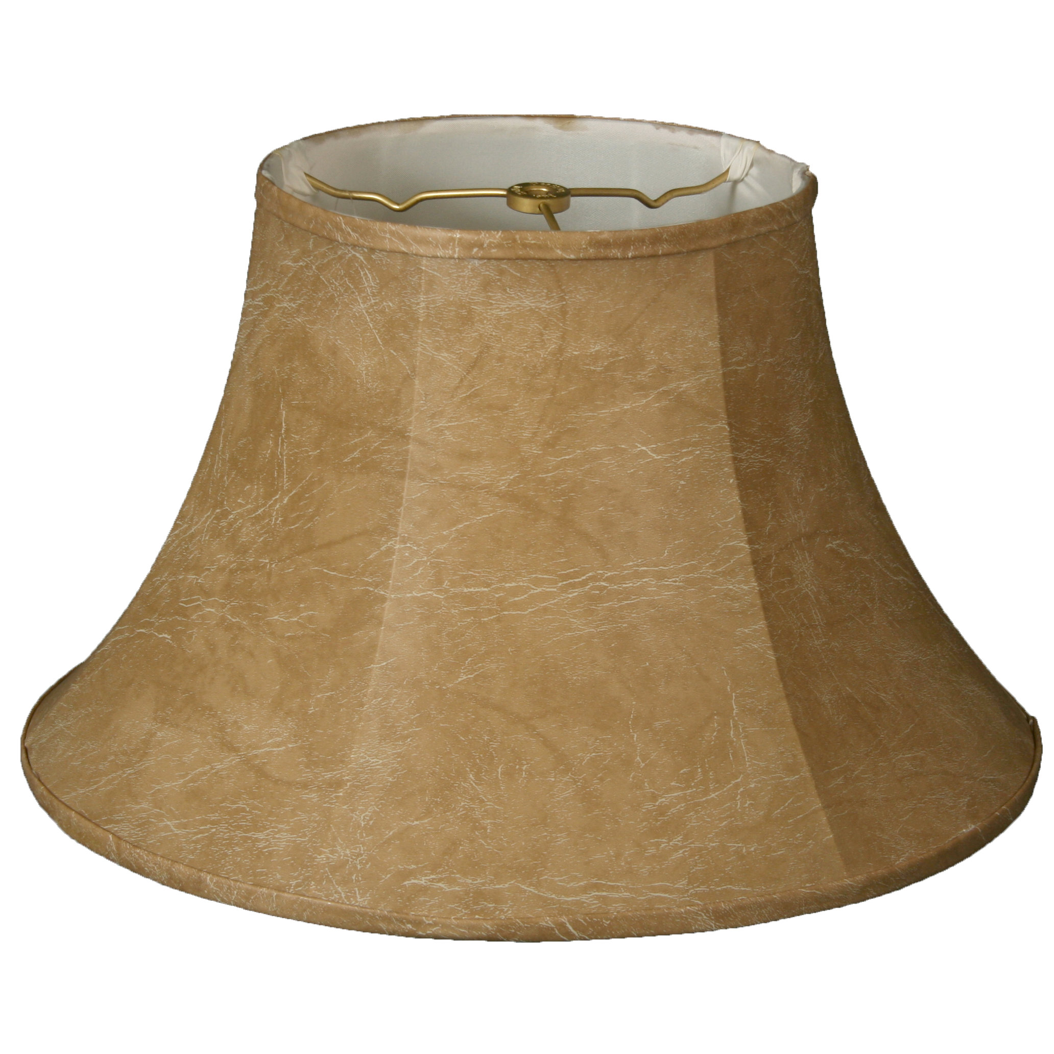 Royaldesigns 13 Timeless Faux Leather Shallow Bell Lamp Shade Wayfair