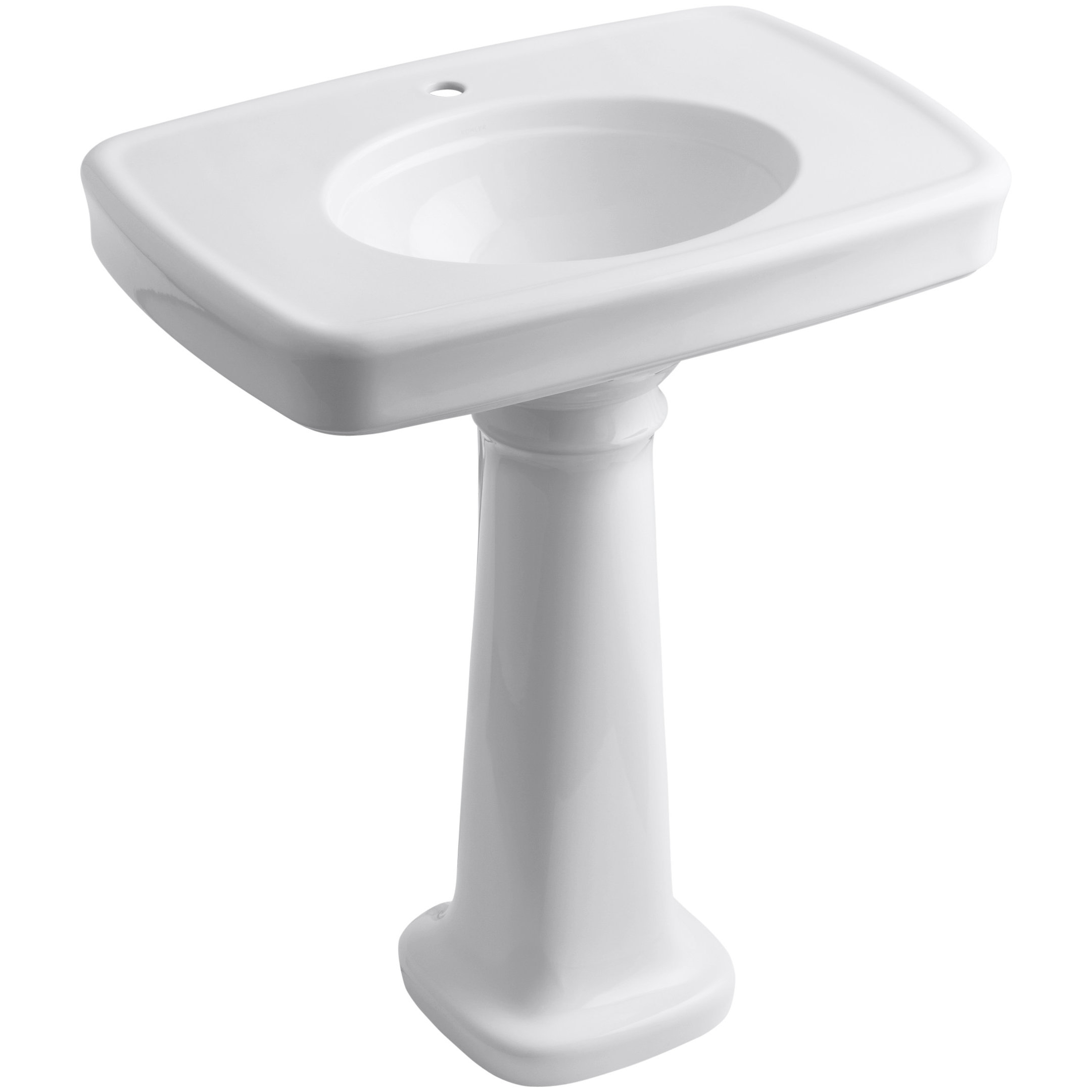 Kohler Bancroft 30 Pedestal Bathroom Sink Reviews Wayfair